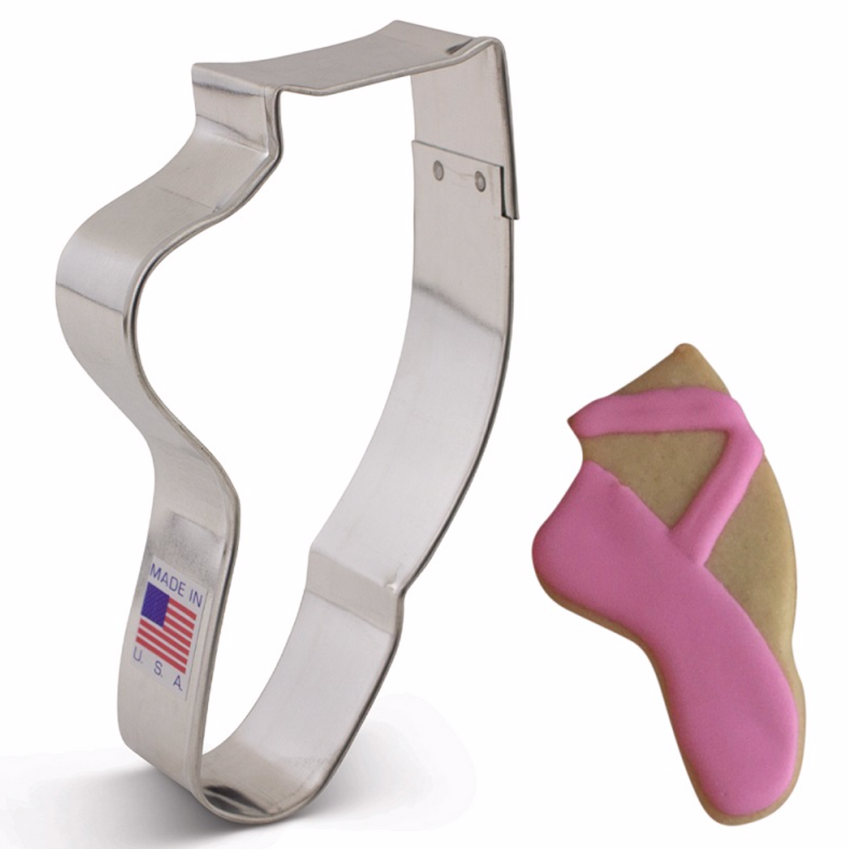 Ballet Slipper Cookie Cutter – Sugar + Butter Baking Co.